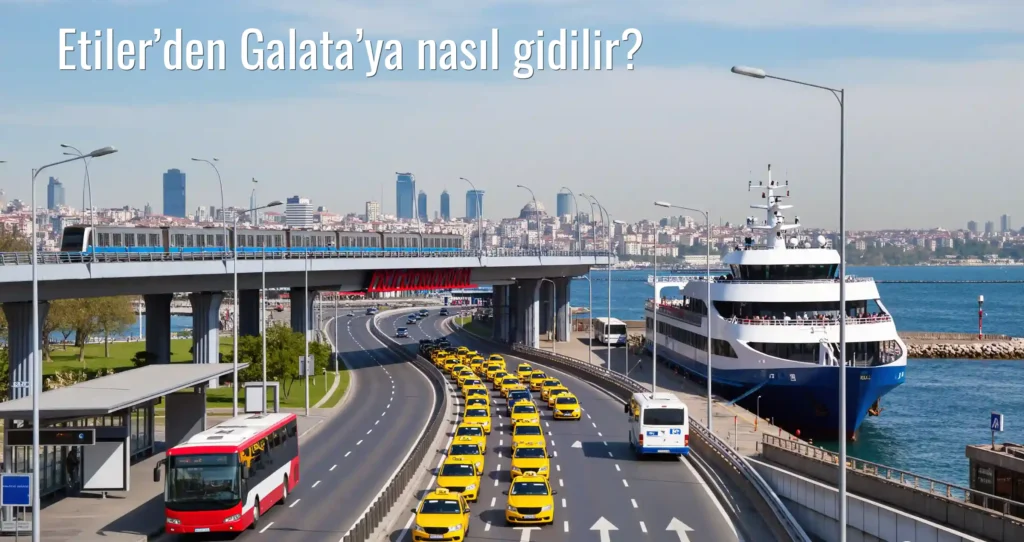Etiler'den Galata'ya Nasıl Gidilir? - Ulaşım Zamanı - Hayatı Kolaylaştır
