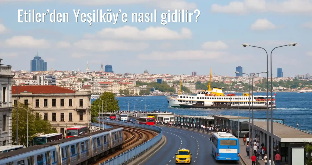 Etiler'den Yeşilköy'e Nasıl Gidilir? - Ulaşım Zamanı - Hayatı Kolaylaştır